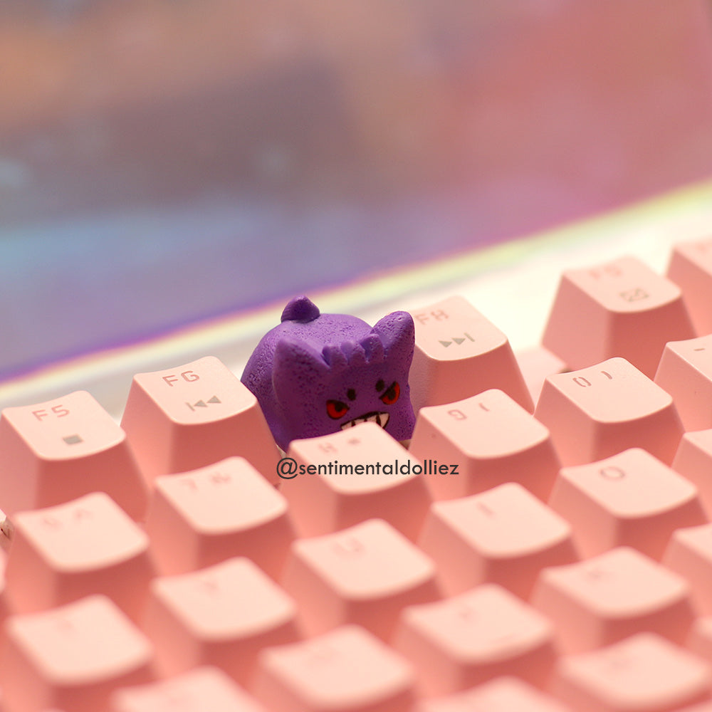 Gengar Kawaii- Artisan Key Cap – SentimentalDolliez