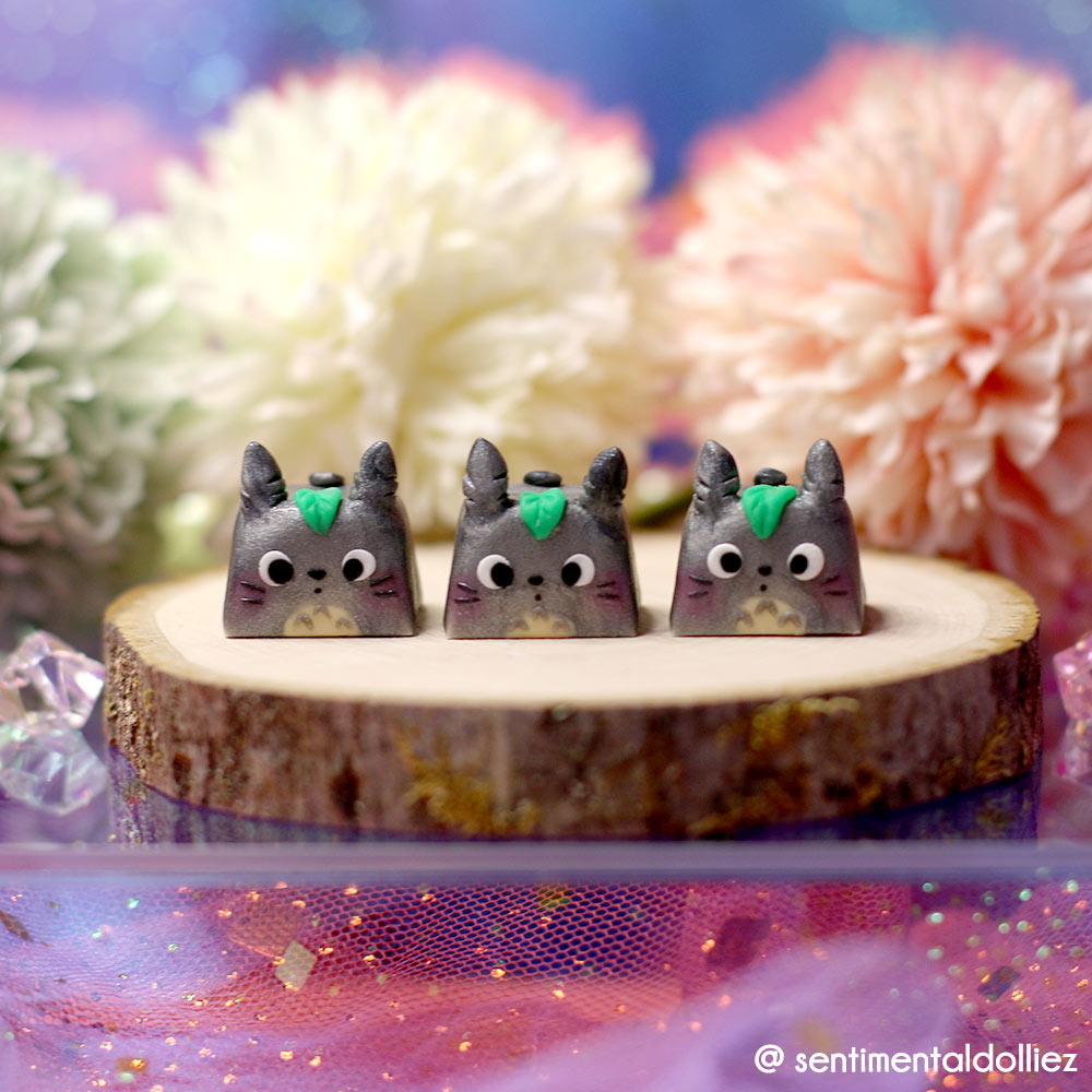 Totoro- Artisan Key Cap – SentimentalDolliez